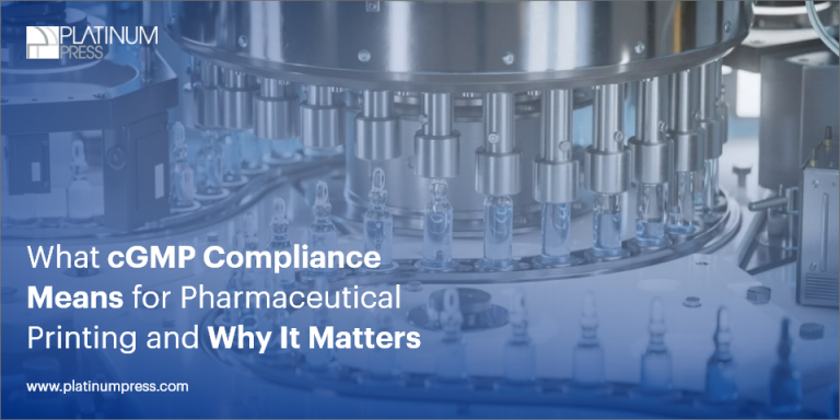 cGMP Compliance in Pharmaceutical Printing Explained